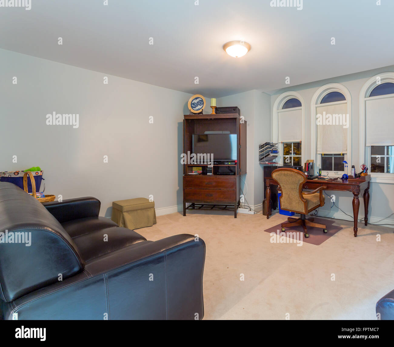 Living Room Interior Design in a new house Stock Photo - Alamy