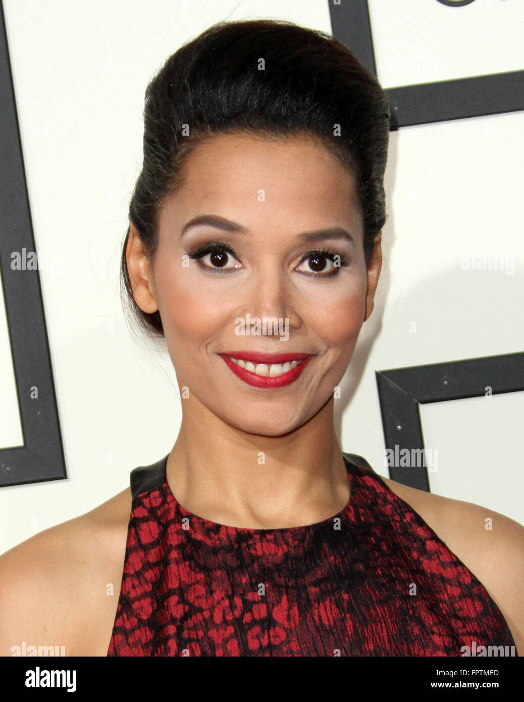 58th Annual GRAMMY Awards 2016 - Arrivals held at the Staples Center ...