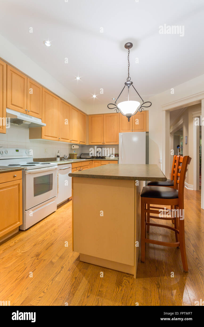 Interior design of modern kitchen Stock Photo - Alamy