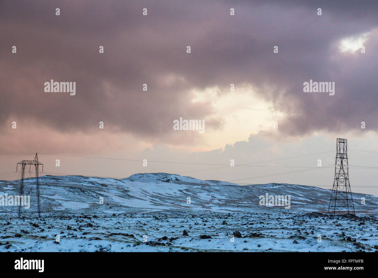 Power poles of europe hi-res stock photography and images - Alamy