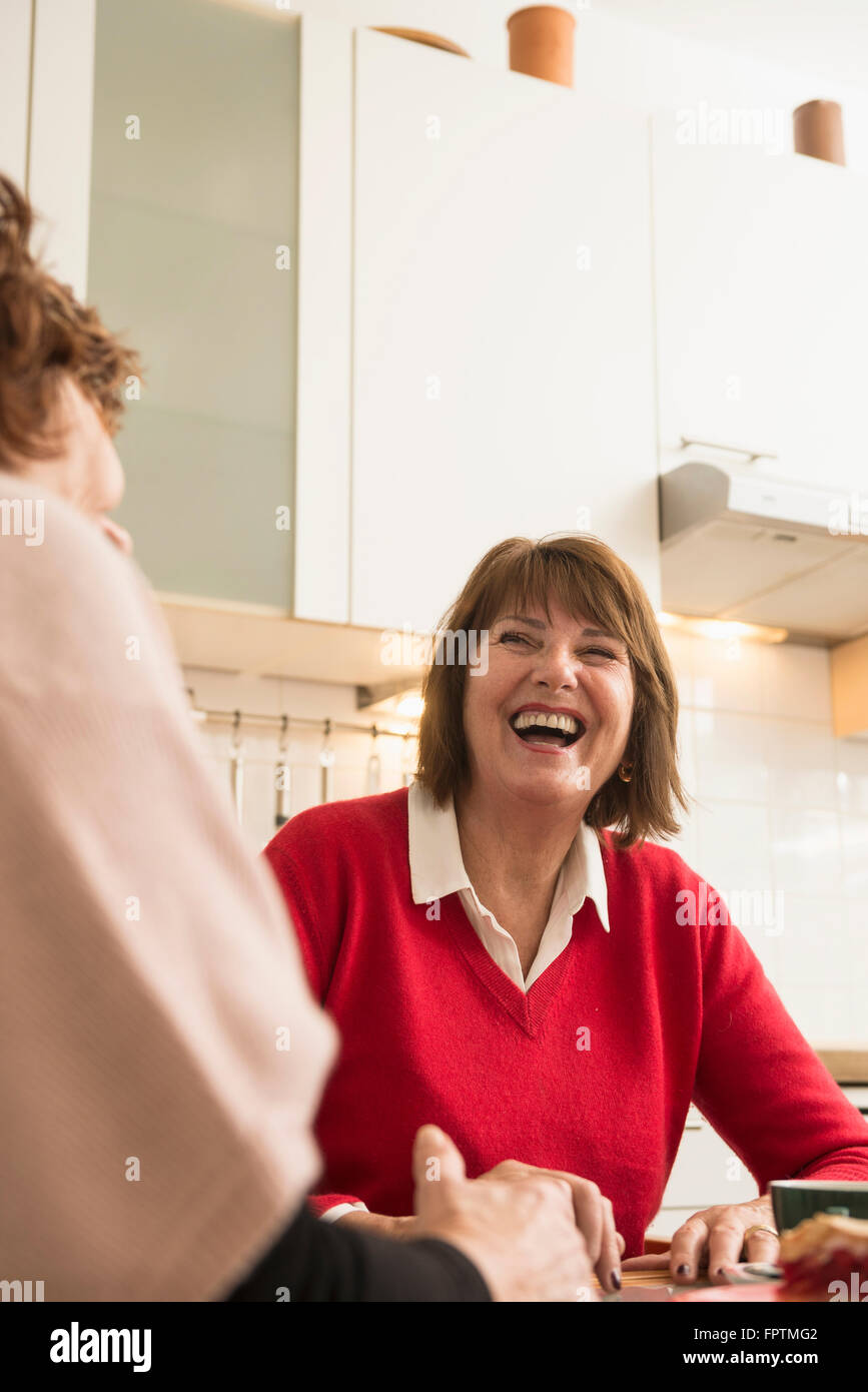Laughs 65 to 69 years hi-res stock photography and images - Alamy