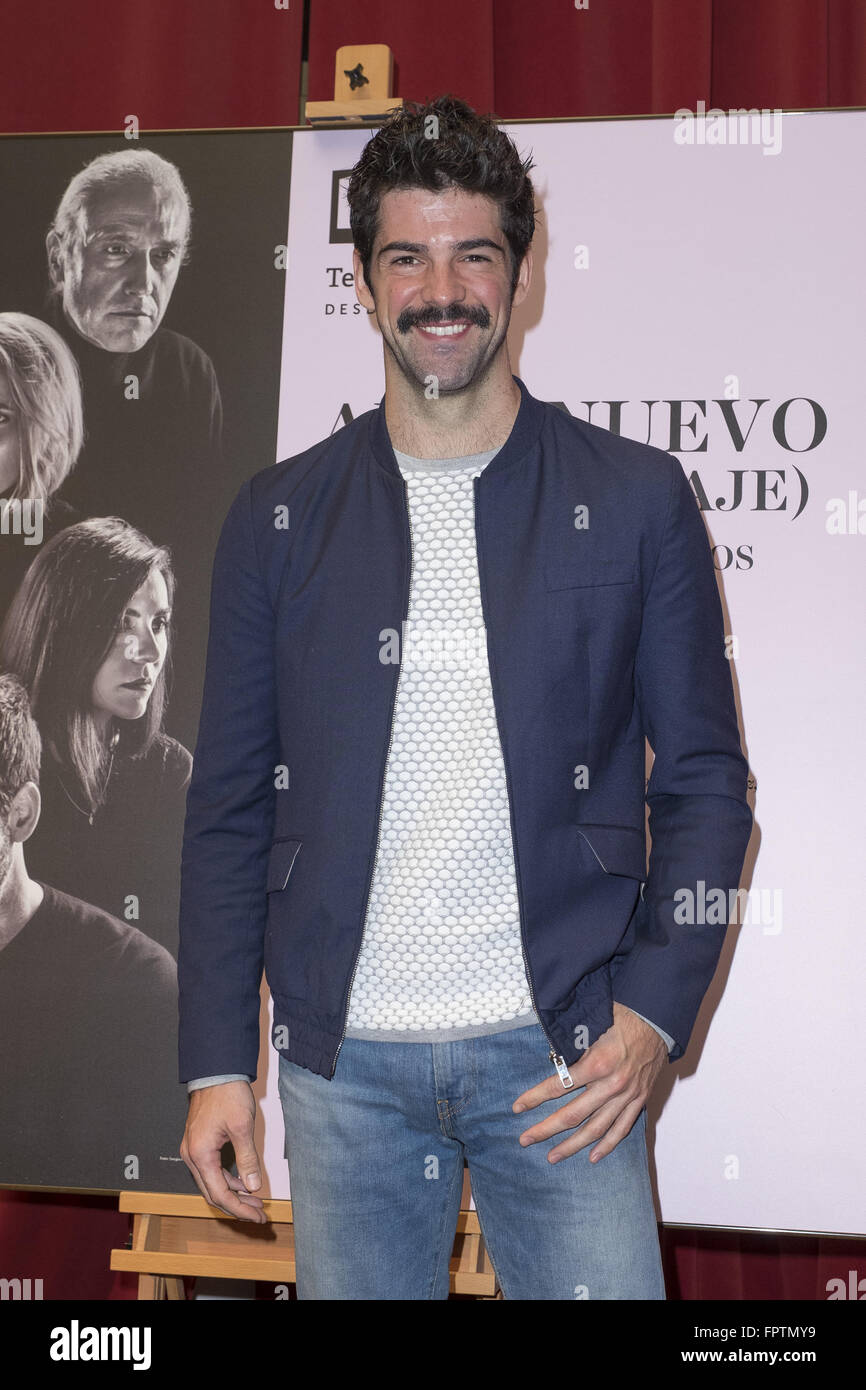 The actress presents the work of Tatro "'New Art: A tribute" in the ...