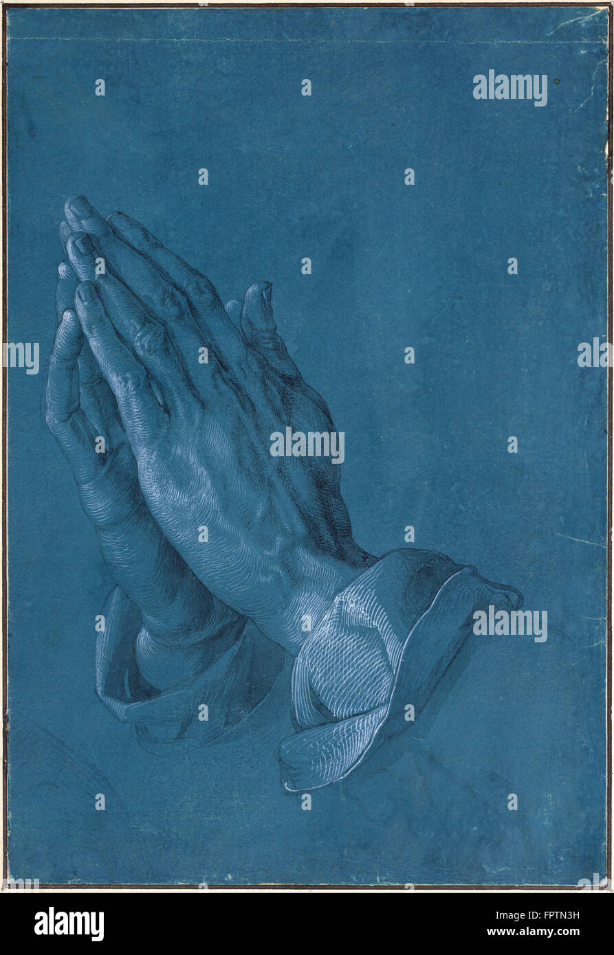 Albrecht Durer - Praying Hands - 1508 Stock Photo - Alamy