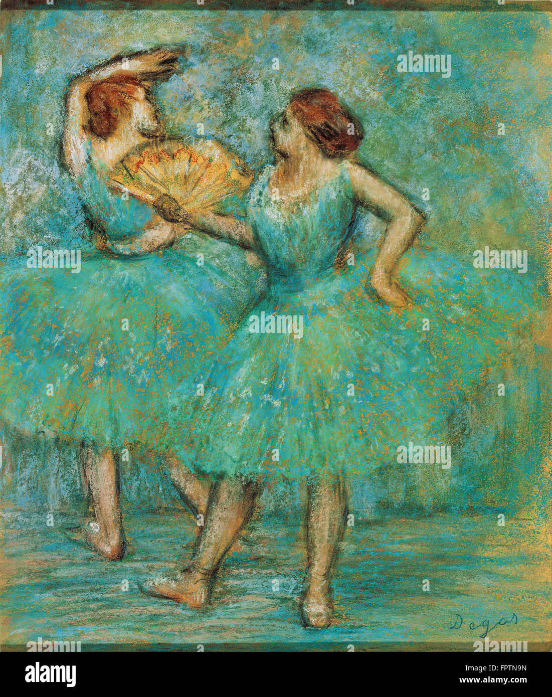 Edgar degas two dancers hi-res stock photography and images - Alamy