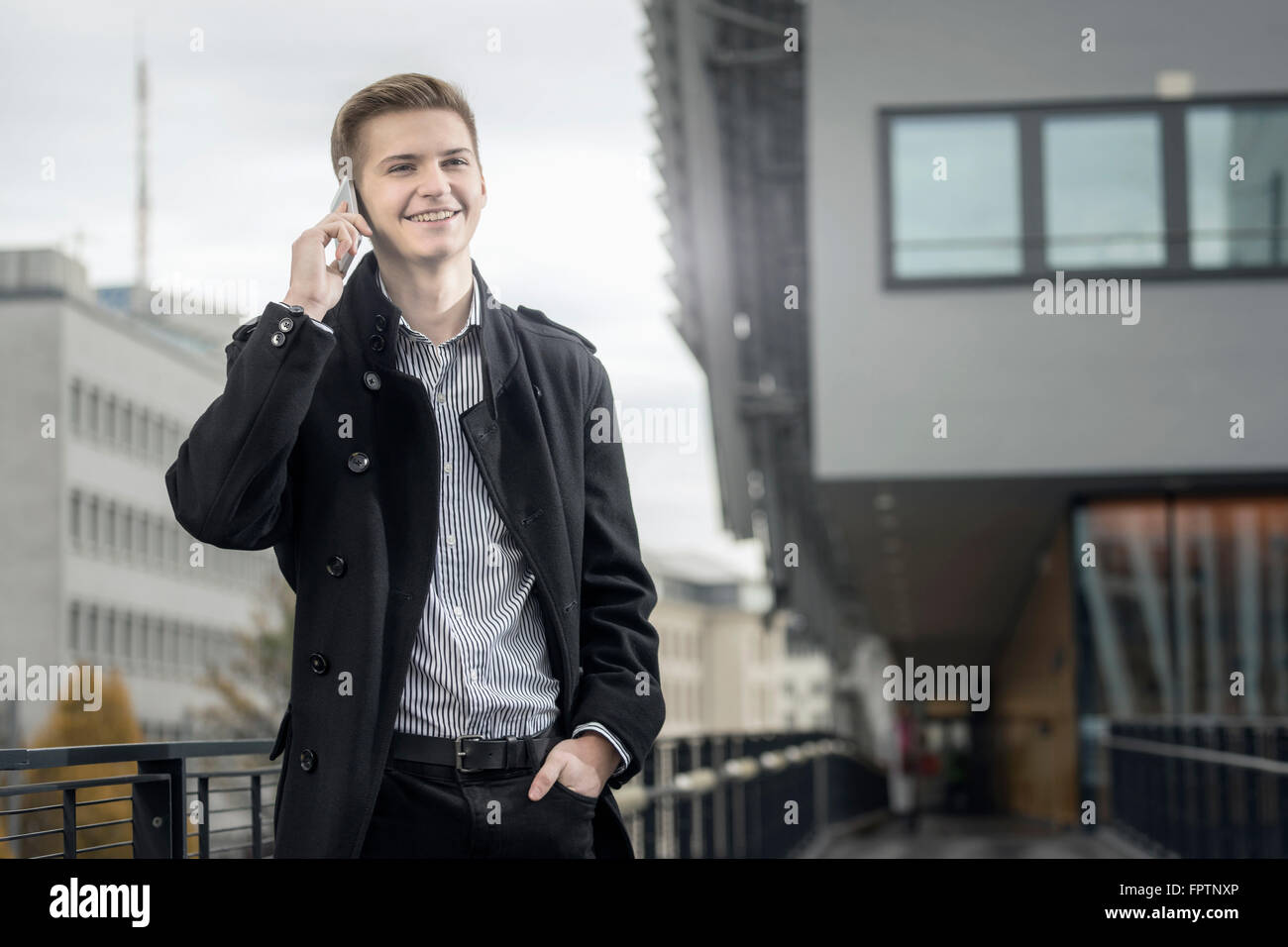 German boy teen smile hi-res stock photography and images - Alamy