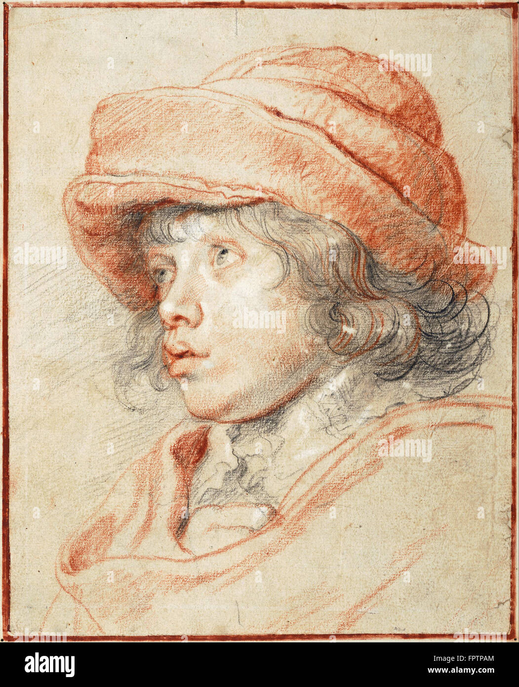 Rubens red felt cap hi-res stock photography and images - Alamy