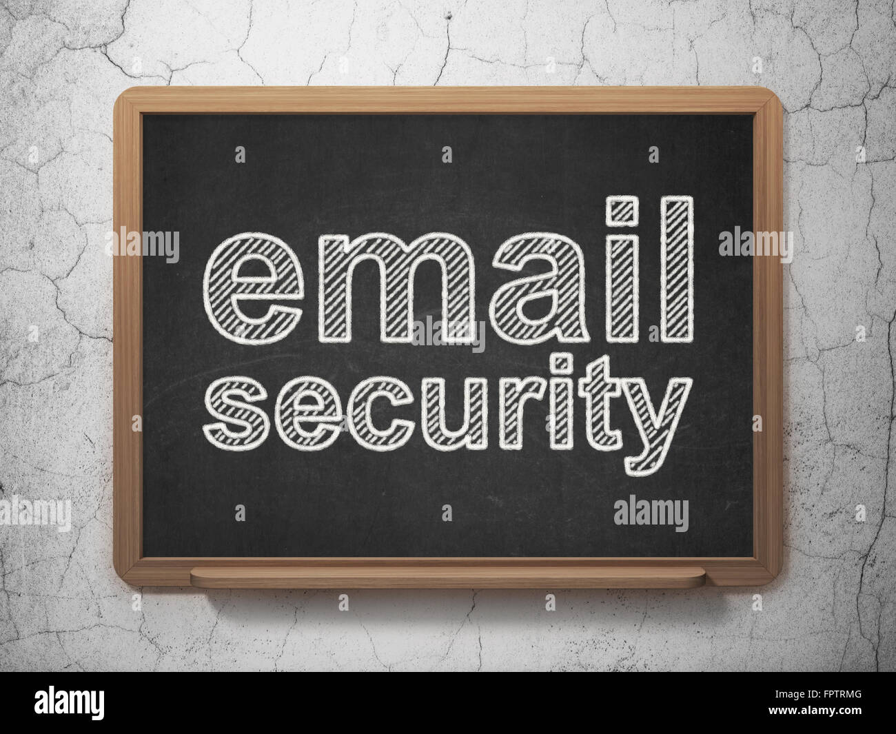 Protection concept: Email Security on chalkboard background Stock Photo ...