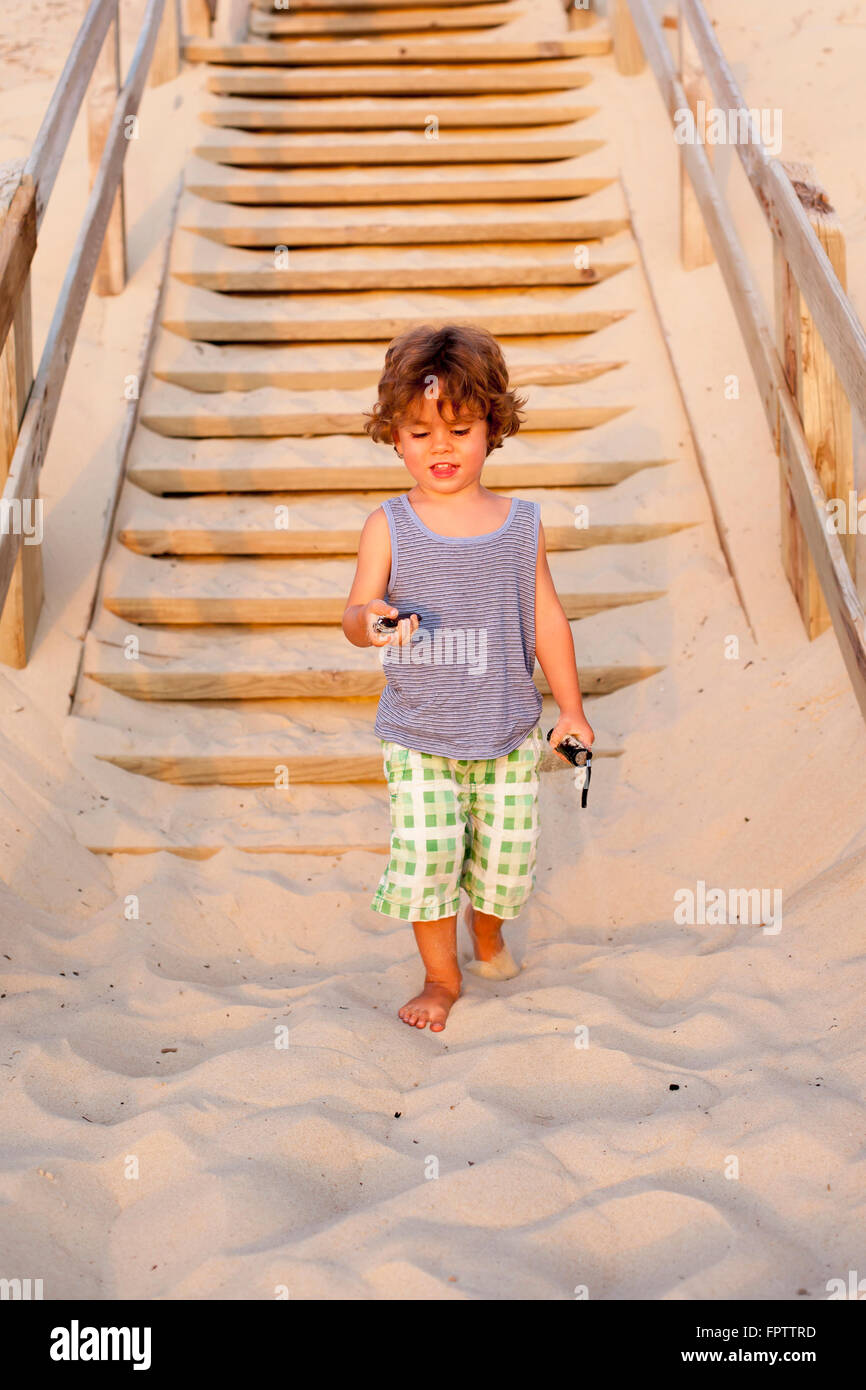 Children playing on stairs hi-res stock photography and images - Alamy