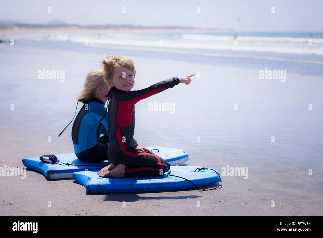 Boy bodyboarding hi-res stock photography and images - Alamy