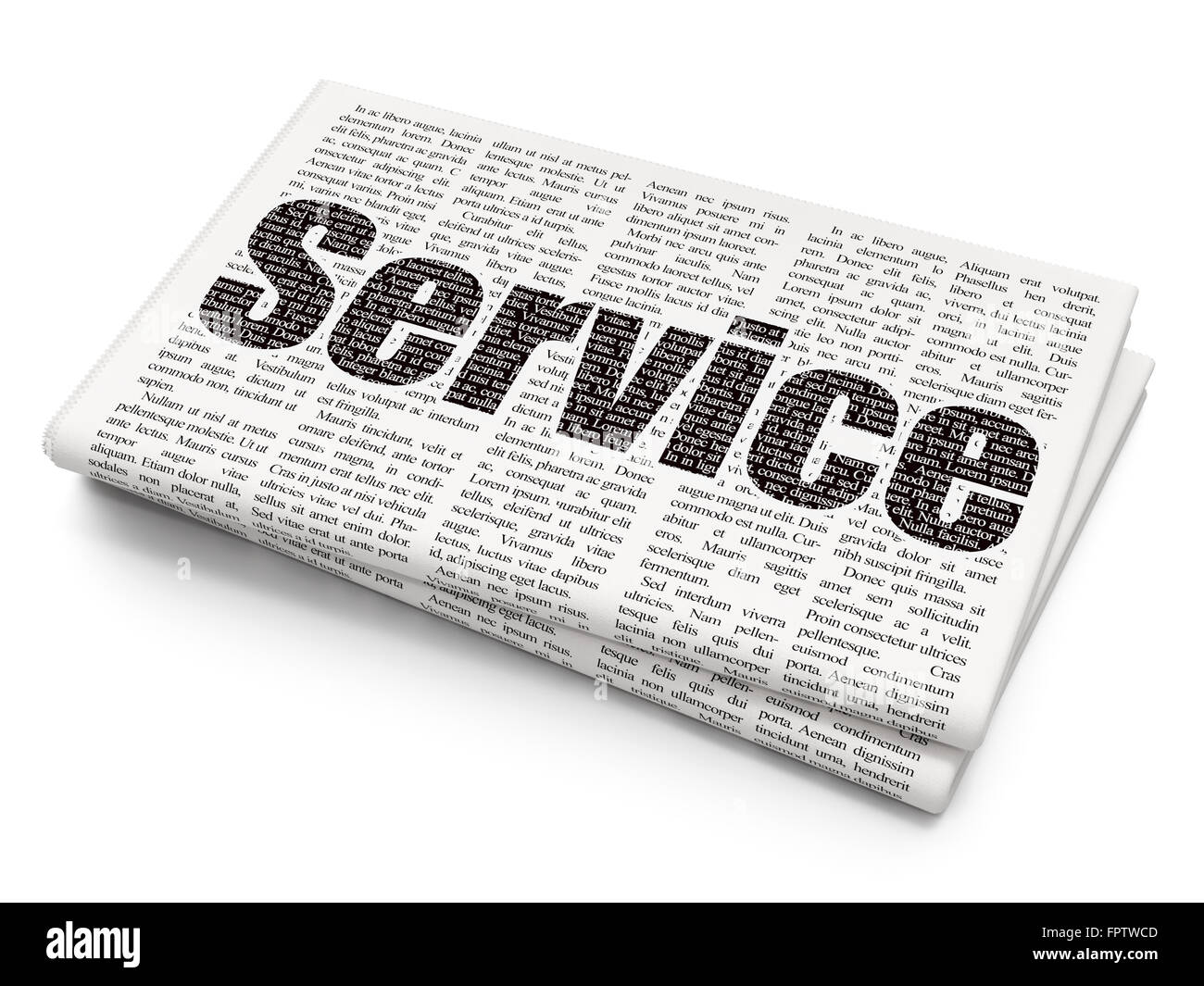 News text on target Cut Out Stock Images & Pictures - Alamy