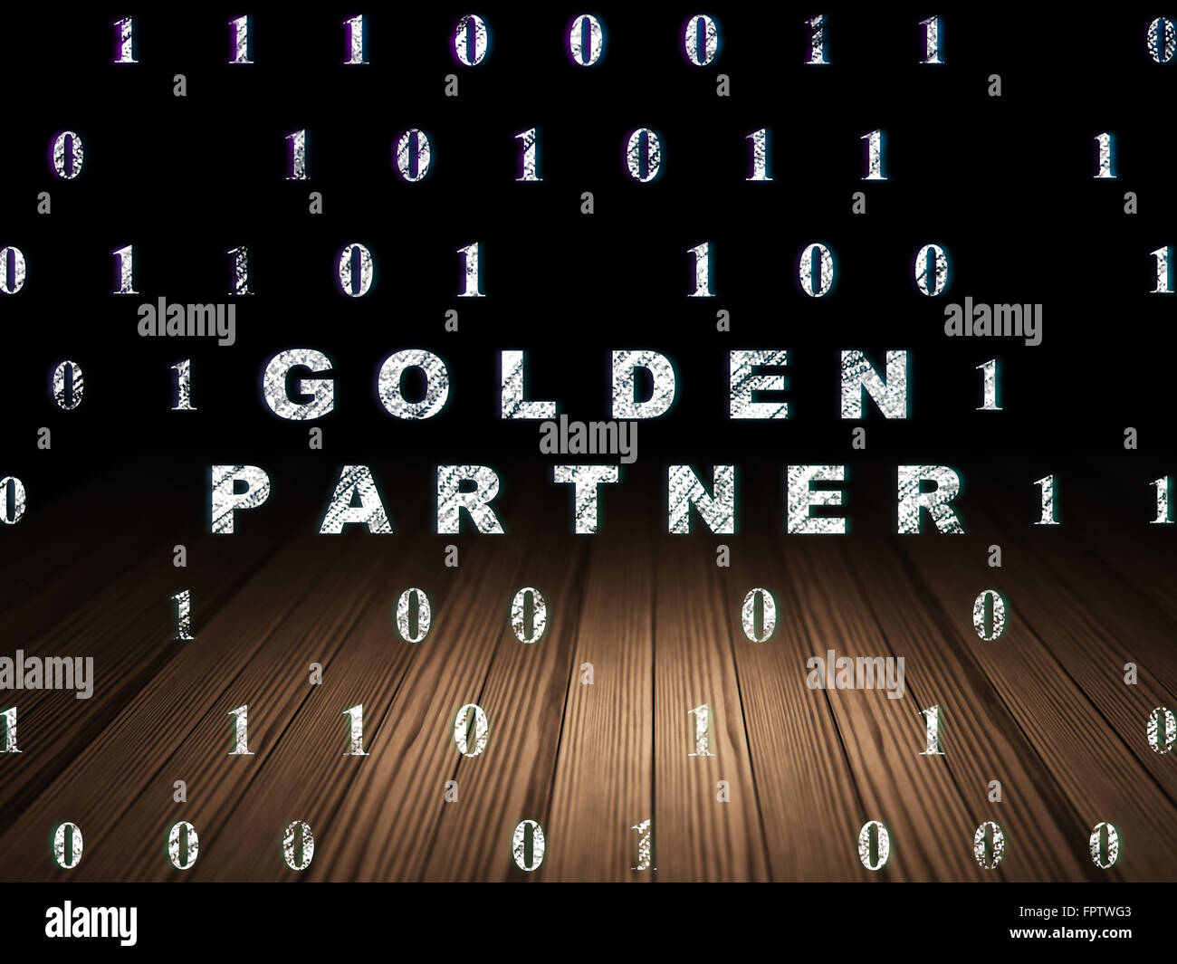 Finance concept golden partner hi-res stock photography and images - Alamy