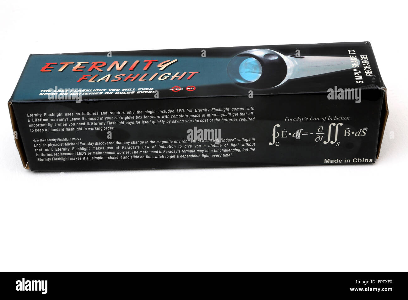 Eternity Flashlight Lights Up By Using Michael Faraday's Law Of ...