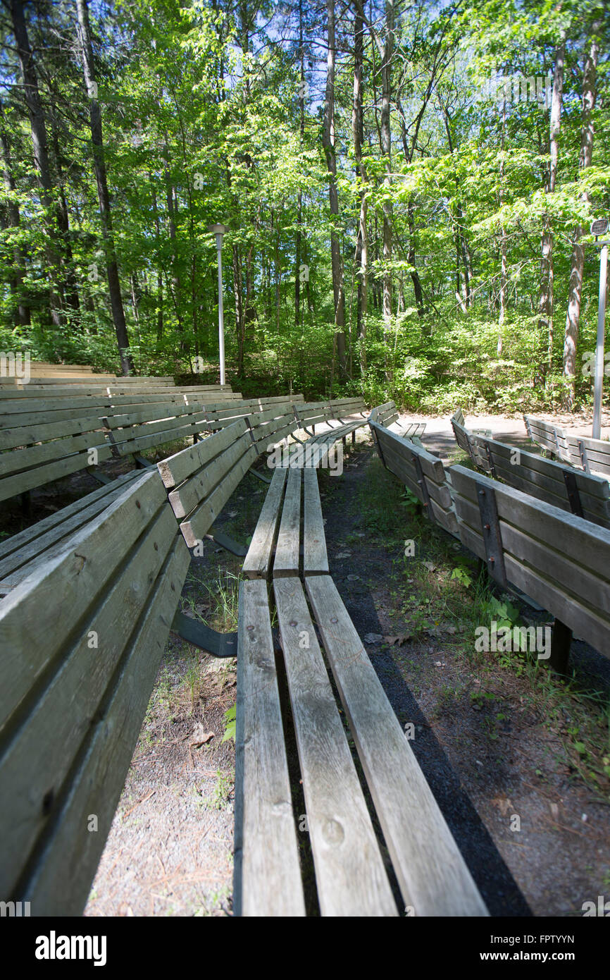 Wooden amphitheater hi-res stock photography and images - Alamy