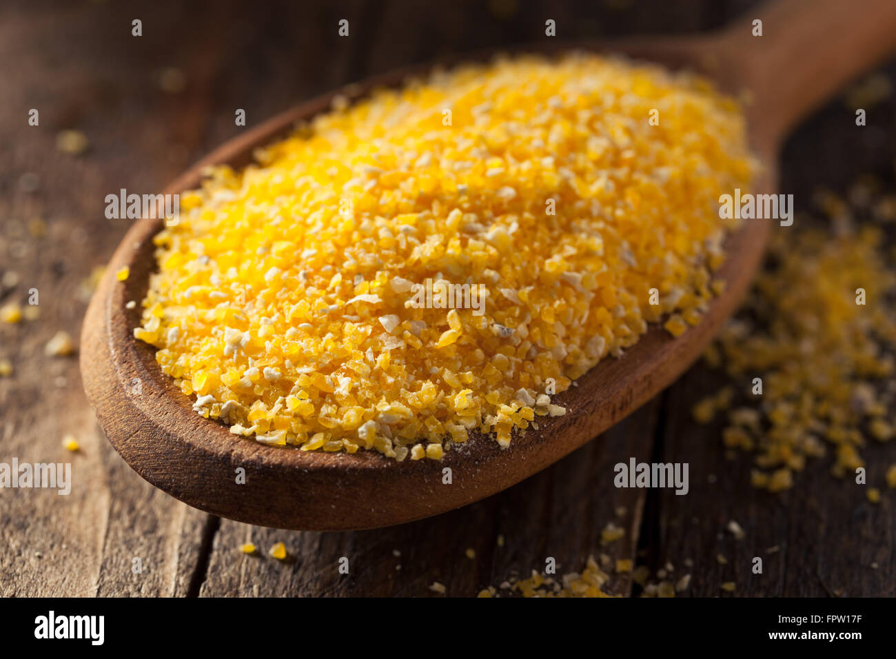 Food raw polenta in hi-res stock photography and images - Alamy