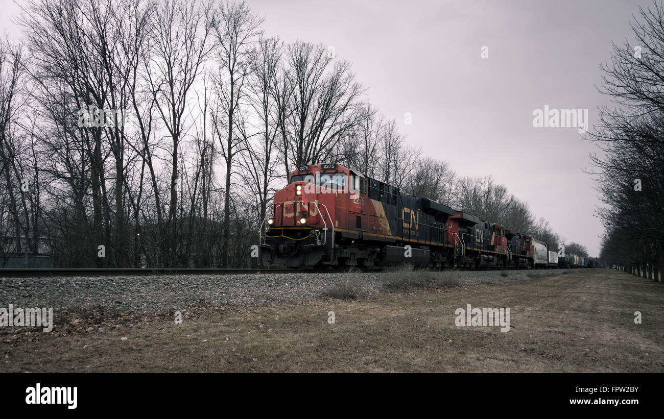 Goods train hi-res stock photography and images - Alamy