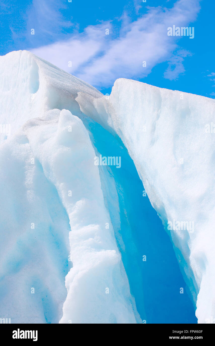Winter ice landscape of glacier Nigardsbreen, Norway Stock Photo - Alamy