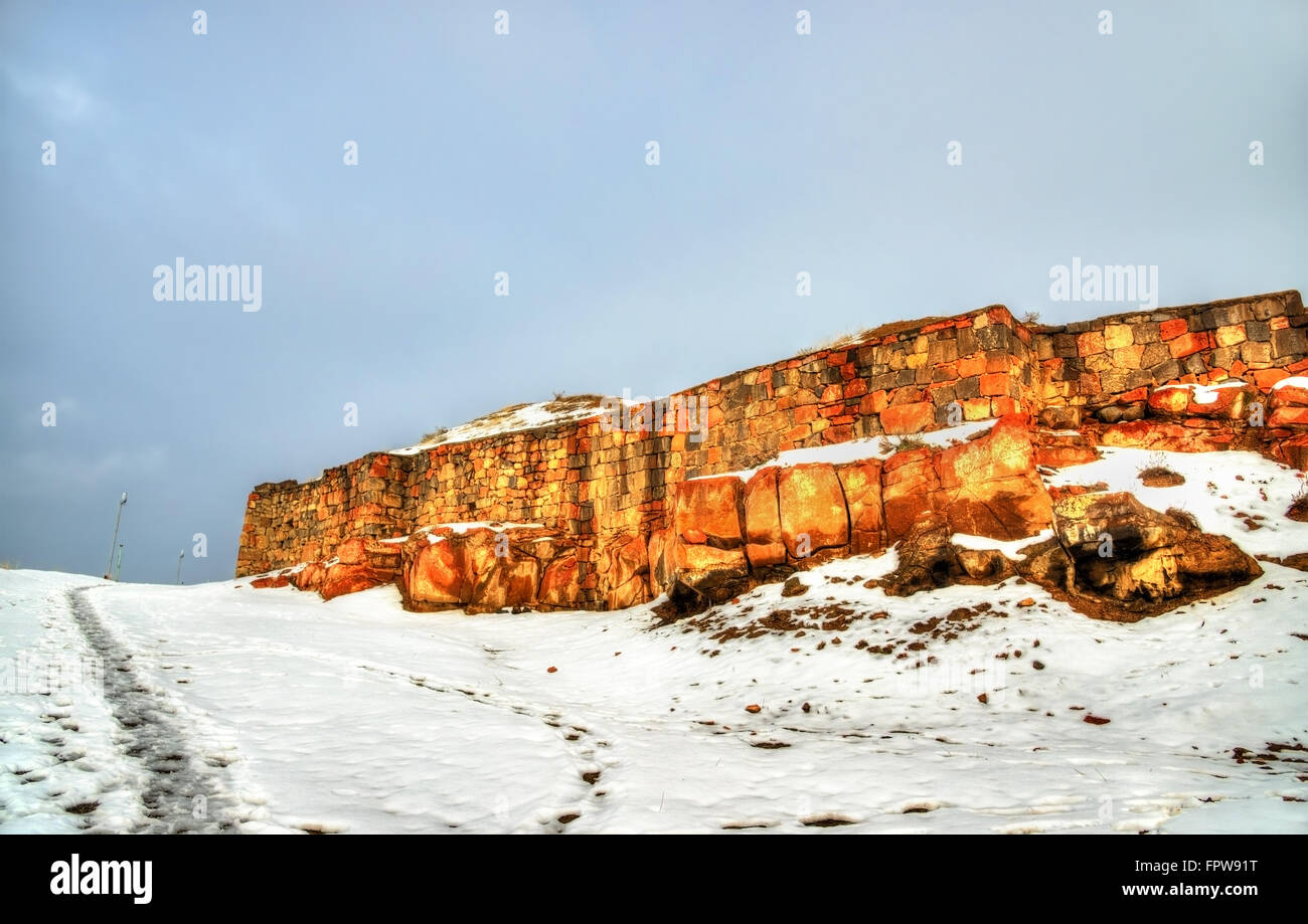 Fortress Erebuni in Yerevan Stock Photo - Alamy