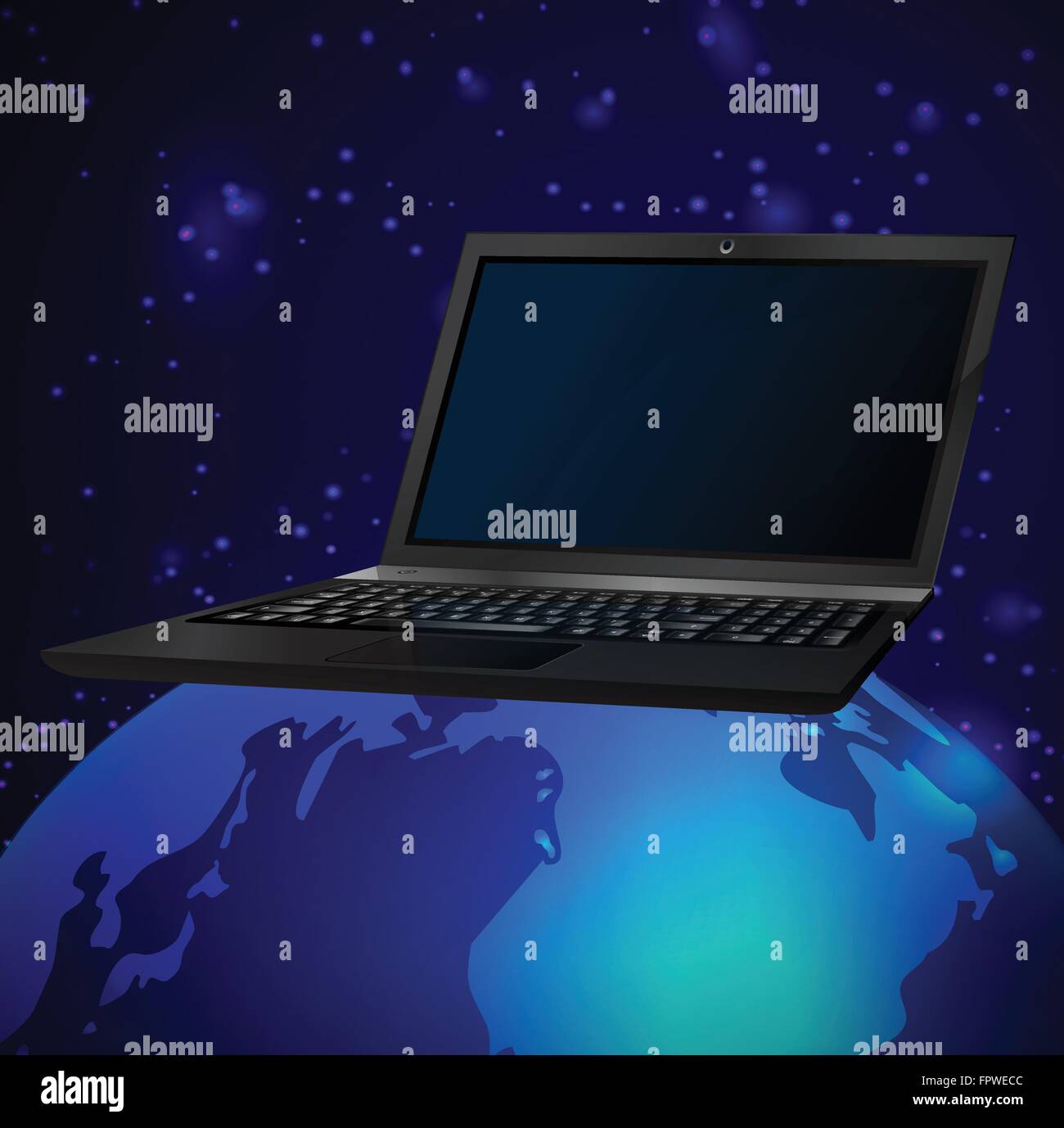 vector laptop isolated on white background Stock Vector Image & Art - Alamy