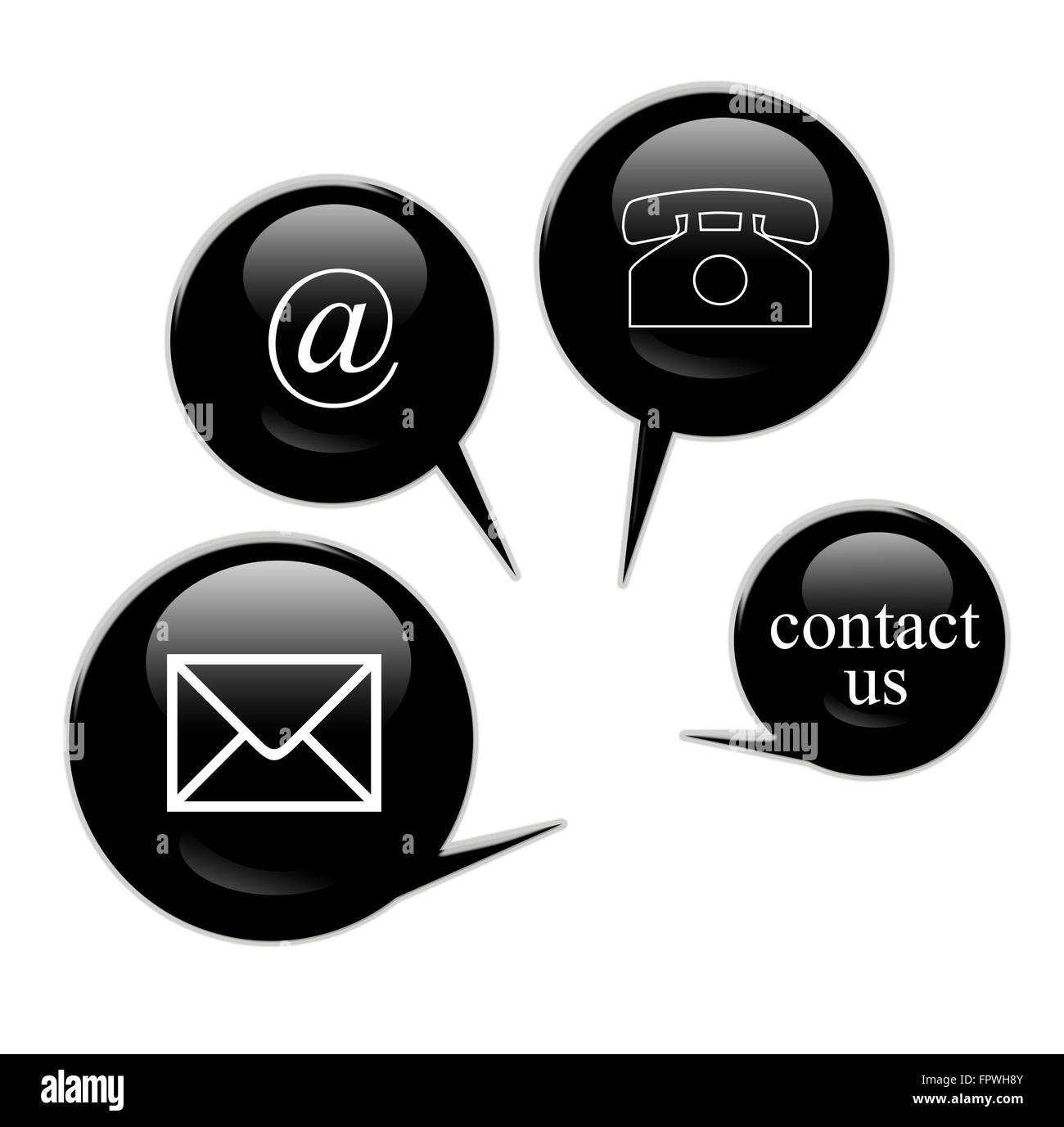commercial contact signs for business Stock Photo - Alamy
