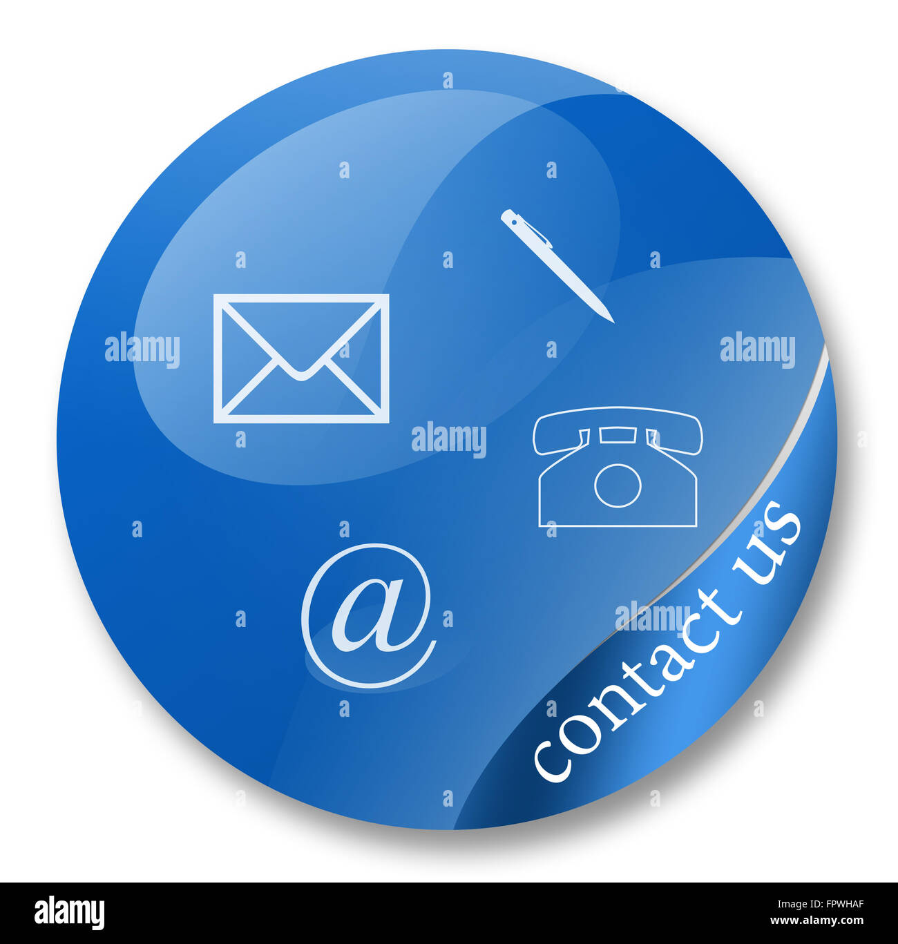 commercial contact signs for business Stock Photo - Alamy