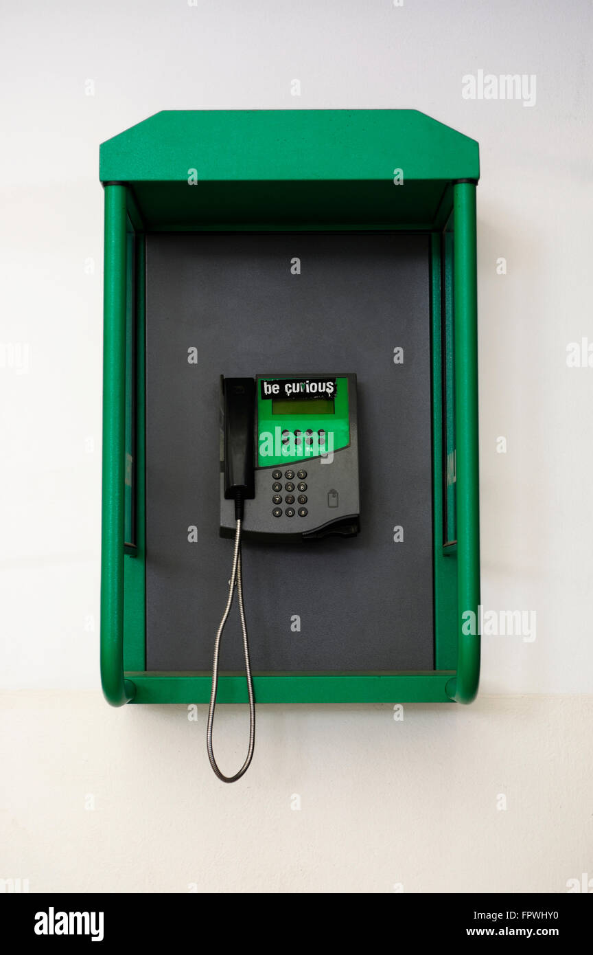 Green Phone Booth High Resolution Stock Photography and Images - Alamy