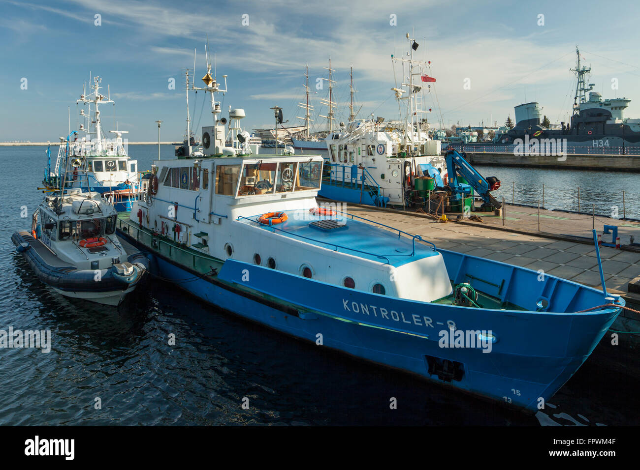 Gdynia harbour hi-res stock photography and images - Alamy
