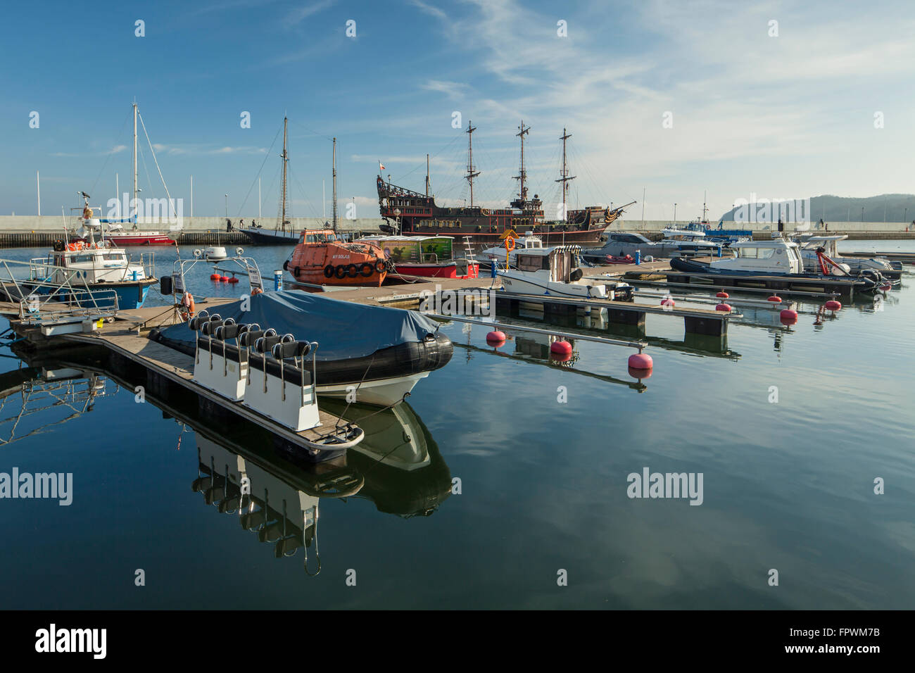 Gdynia yacht marina hi-res stock photography and images - Alamy