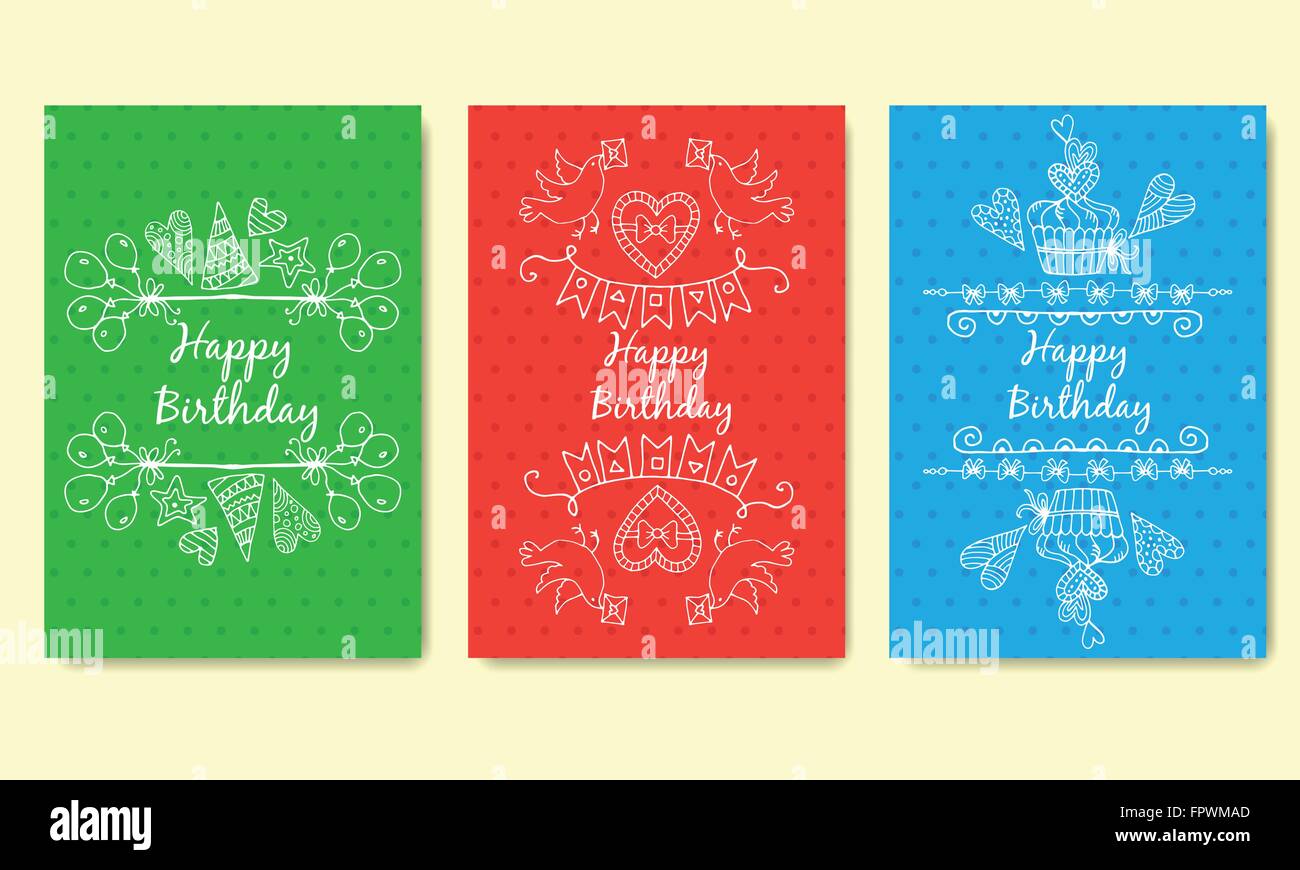 frame for text. Happy Birthday Stock Vector Image & Art - Alamy