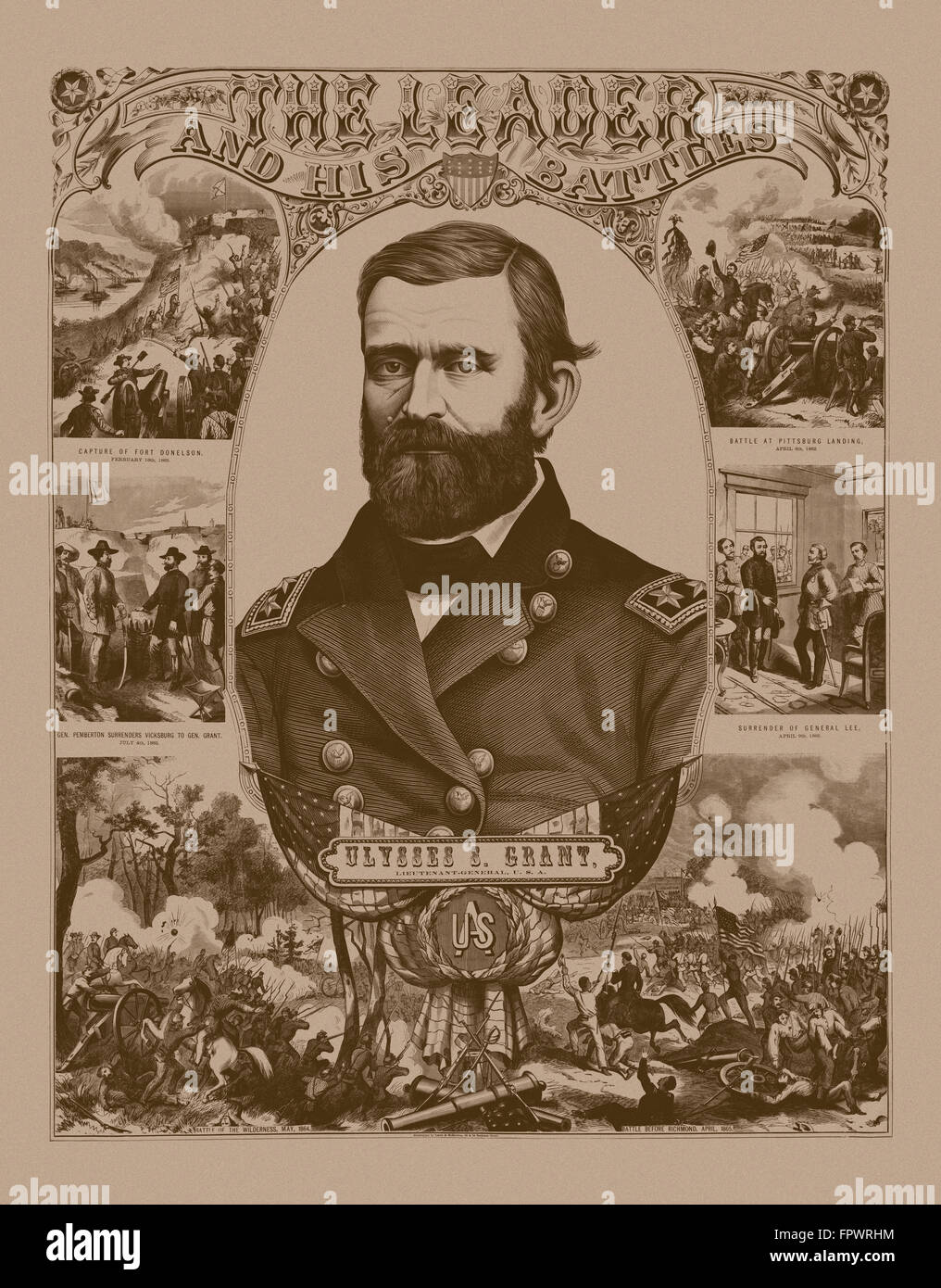 Ulysses S Grant Civil War Battles Timeline Ulysses S. Grant, Robert E.
