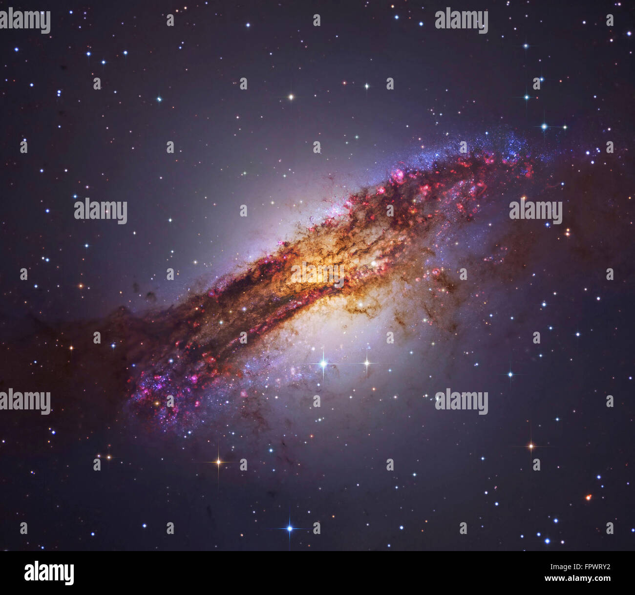 Centaurus a lenticular radio galaxy hi-res stock photography and images ...