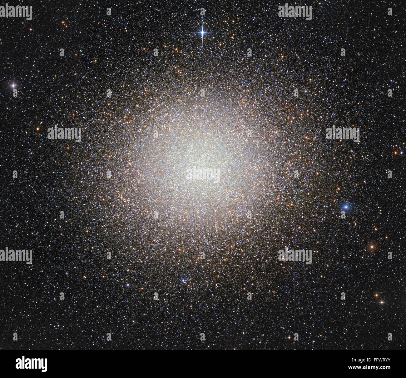 Omega Centauri globular cluster in the constellation Centaurus Stock Photo - Alamy