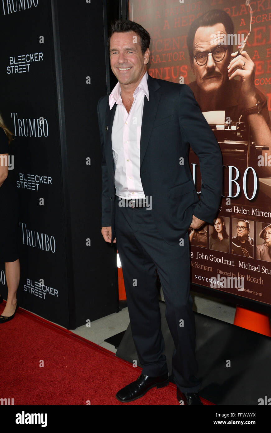 LOS ANGELES, CA - OCTOBER 27, 2015: Actor David James Elliott at the US ...