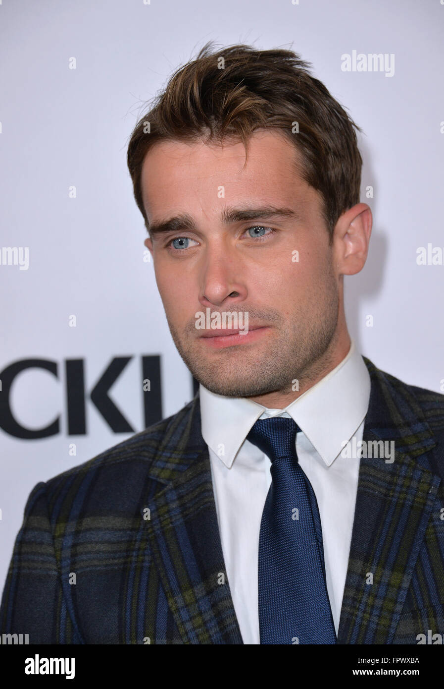 LOS ANGELES, CA - OCTOBER 29, 2015: Christian Cooke at the Los Angeles ...