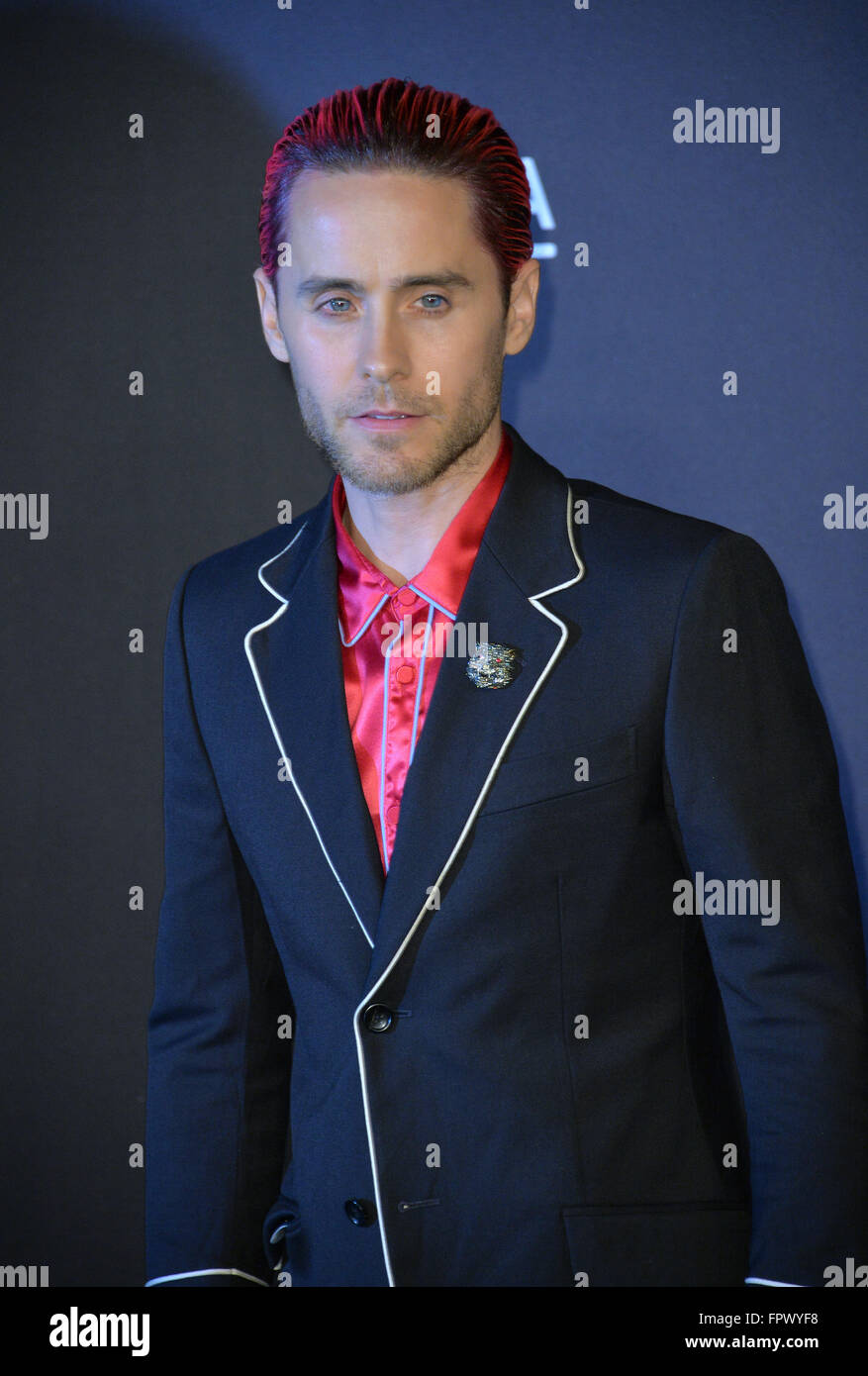 LOS ANGELES, CA - NOVEMBER 7, 2015: Actor Jared Leto at the 2015 LACMA ...