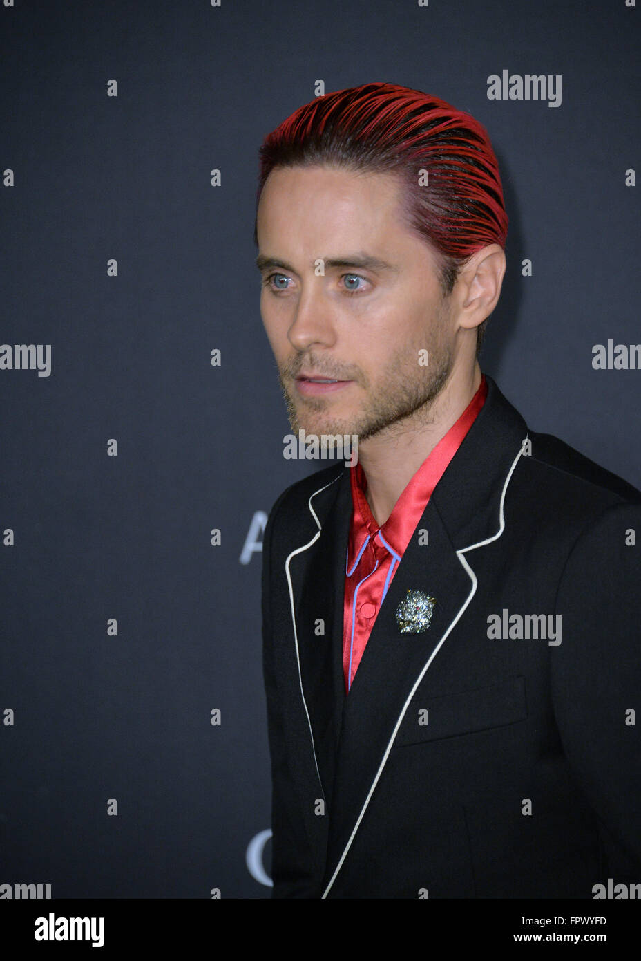 LOS ANGELES, CA - NOVEMBER 7, 2015: Actor Jared Leto at the 2015 LACMA ...