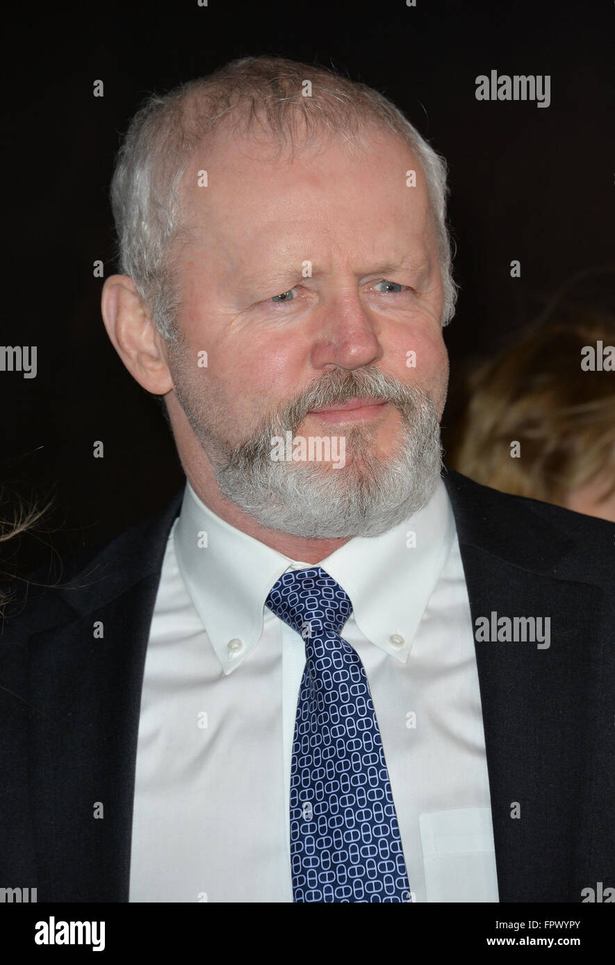 LOS ANGELES, CA - NOVEMBER 10, 2015: Actor David Morse at the premiere ...