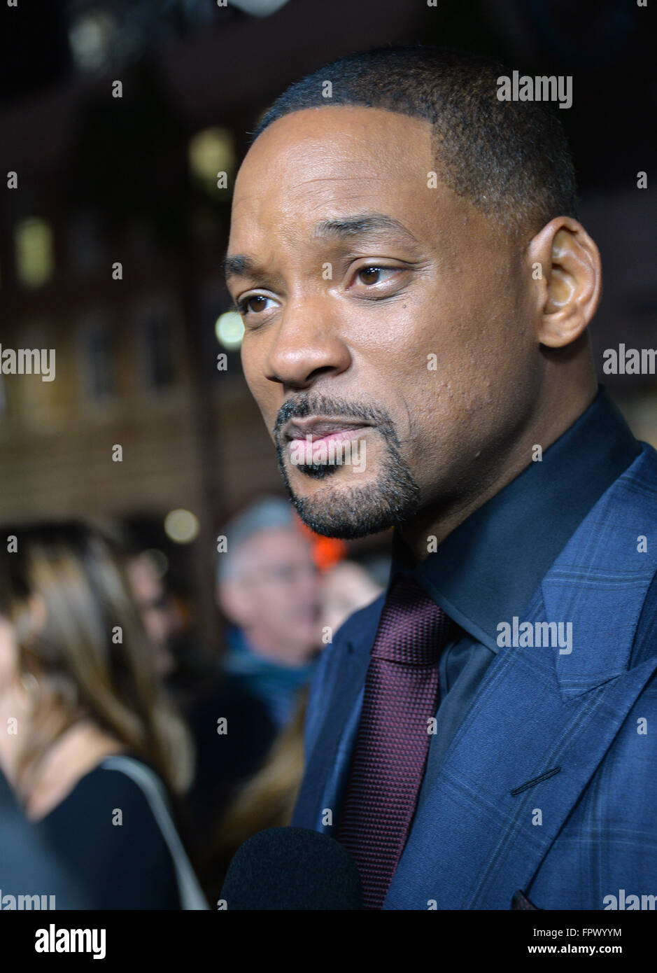 Will smith actor portrait hi-res stock photography and images - Alamy