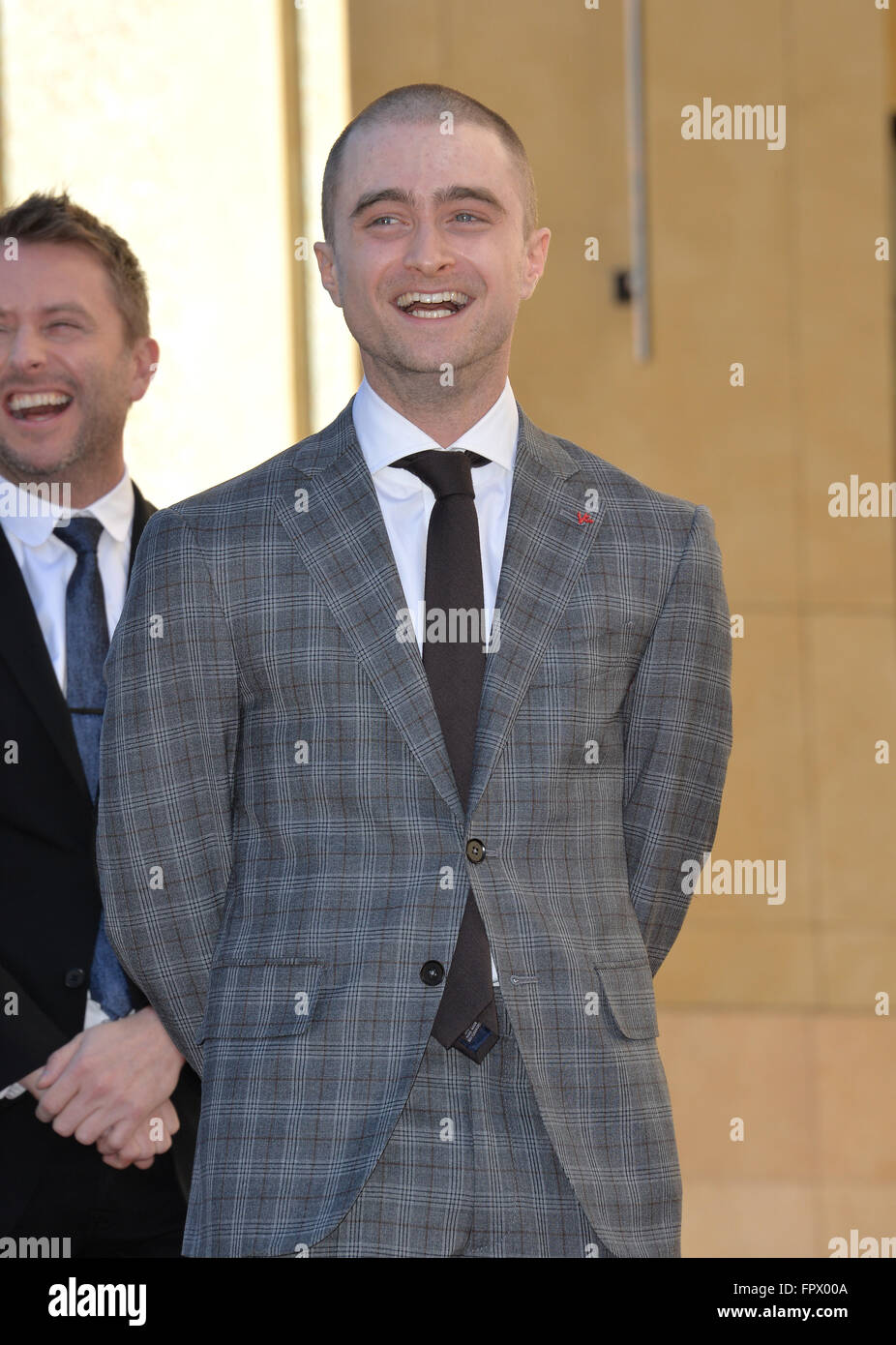 LOS ANGELES, CA - NOVEMBER 12, 2015: Actor Daniel Radcliffe on ...