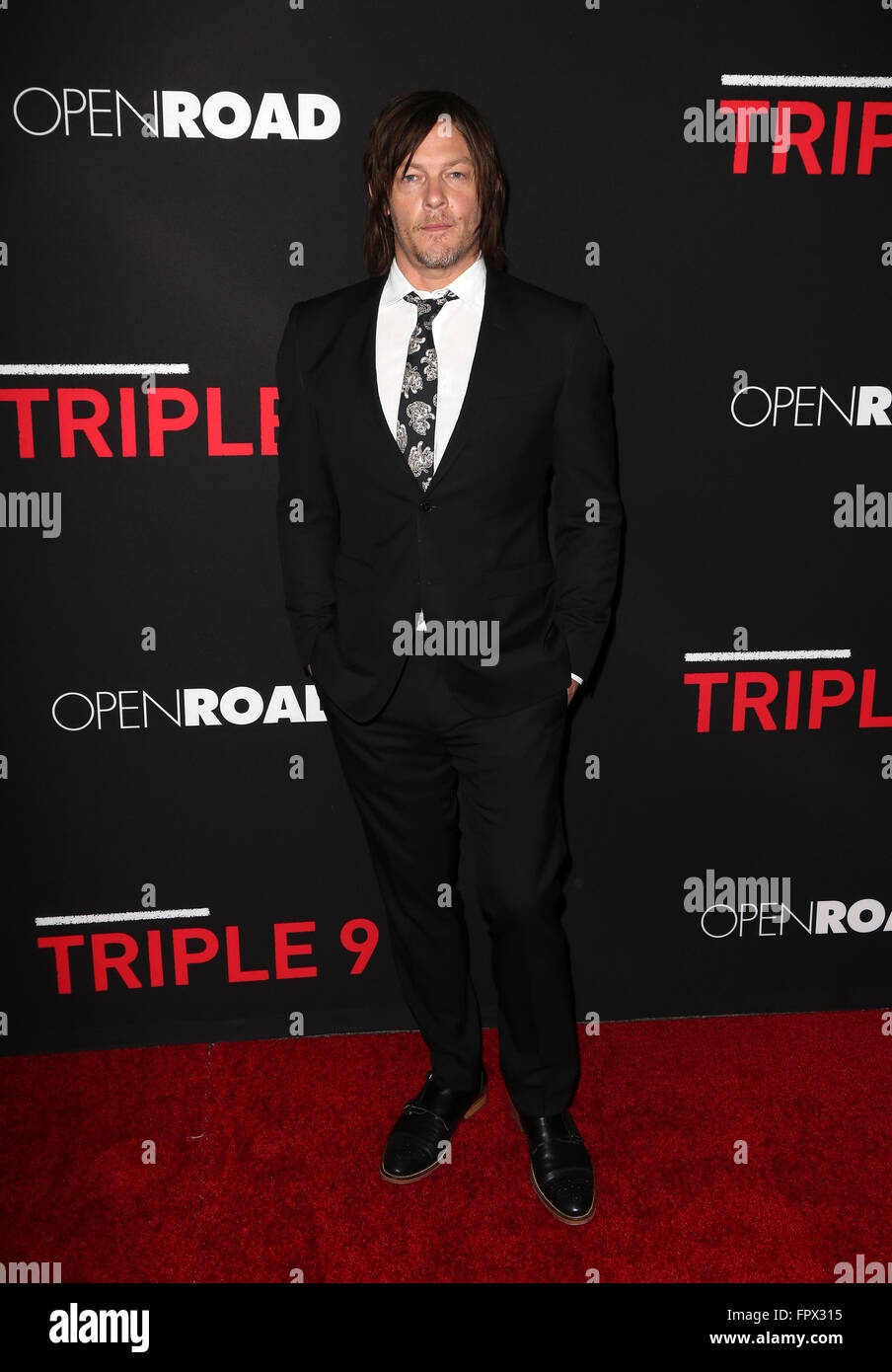 Premiere Of Open Road's 'Triple 9' at Regal Cinemas L.A. Live ...
