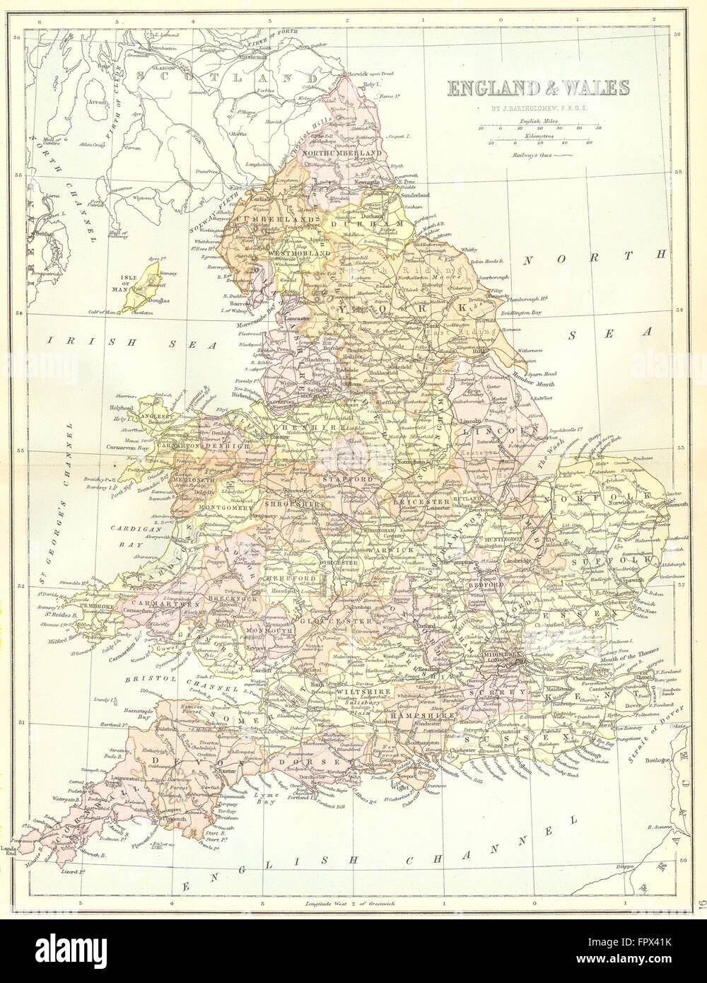 Historical map england hi-res stock photography and images - Alamy