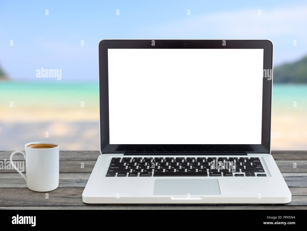 Laptop computer table hi-res stock photography and images - Alamy