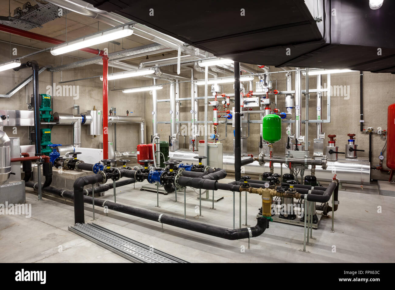 Two pipe system hi-res stock photography and images - Alamy
