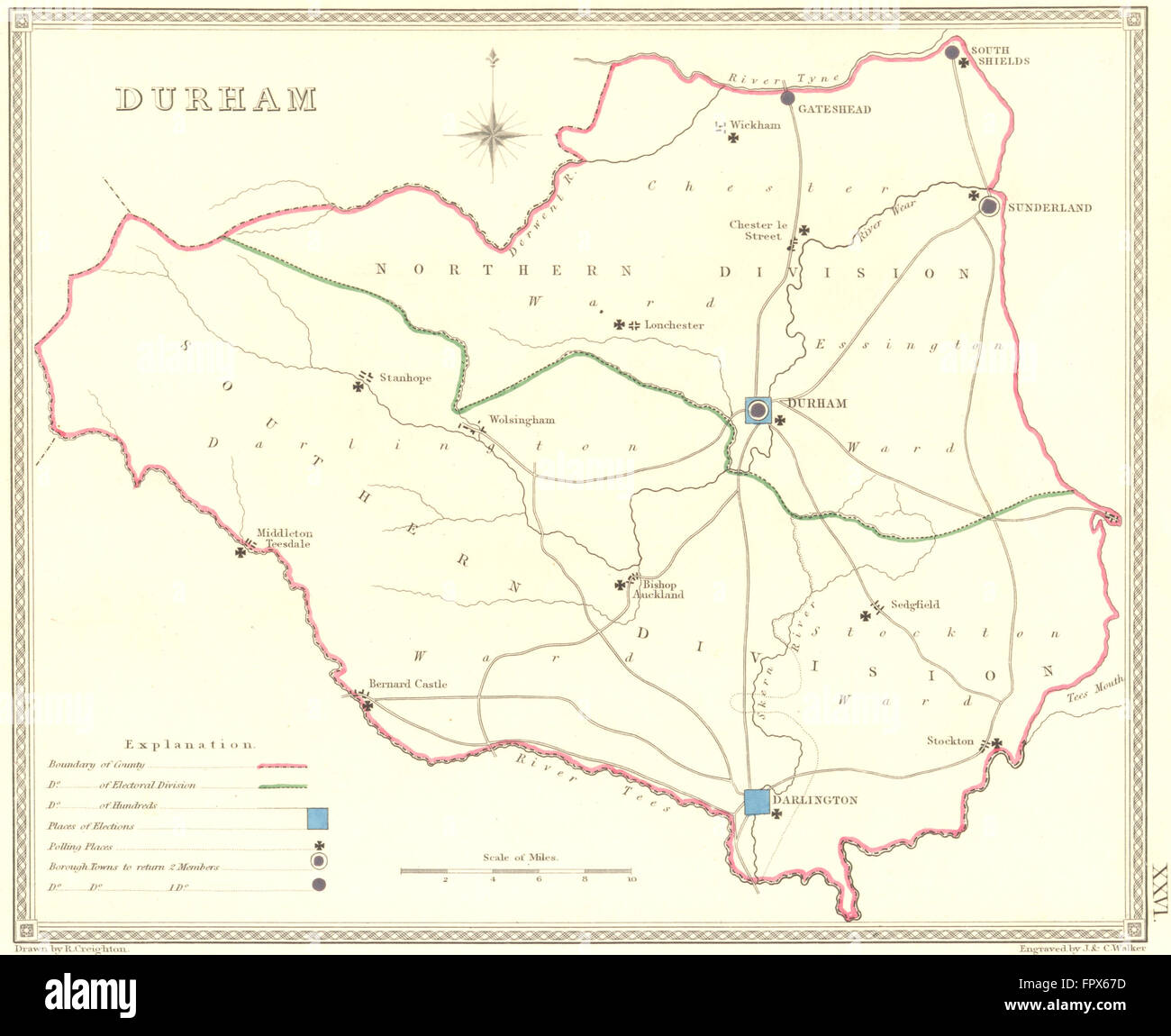 1835 map hi-res stock photography and images - Alamy