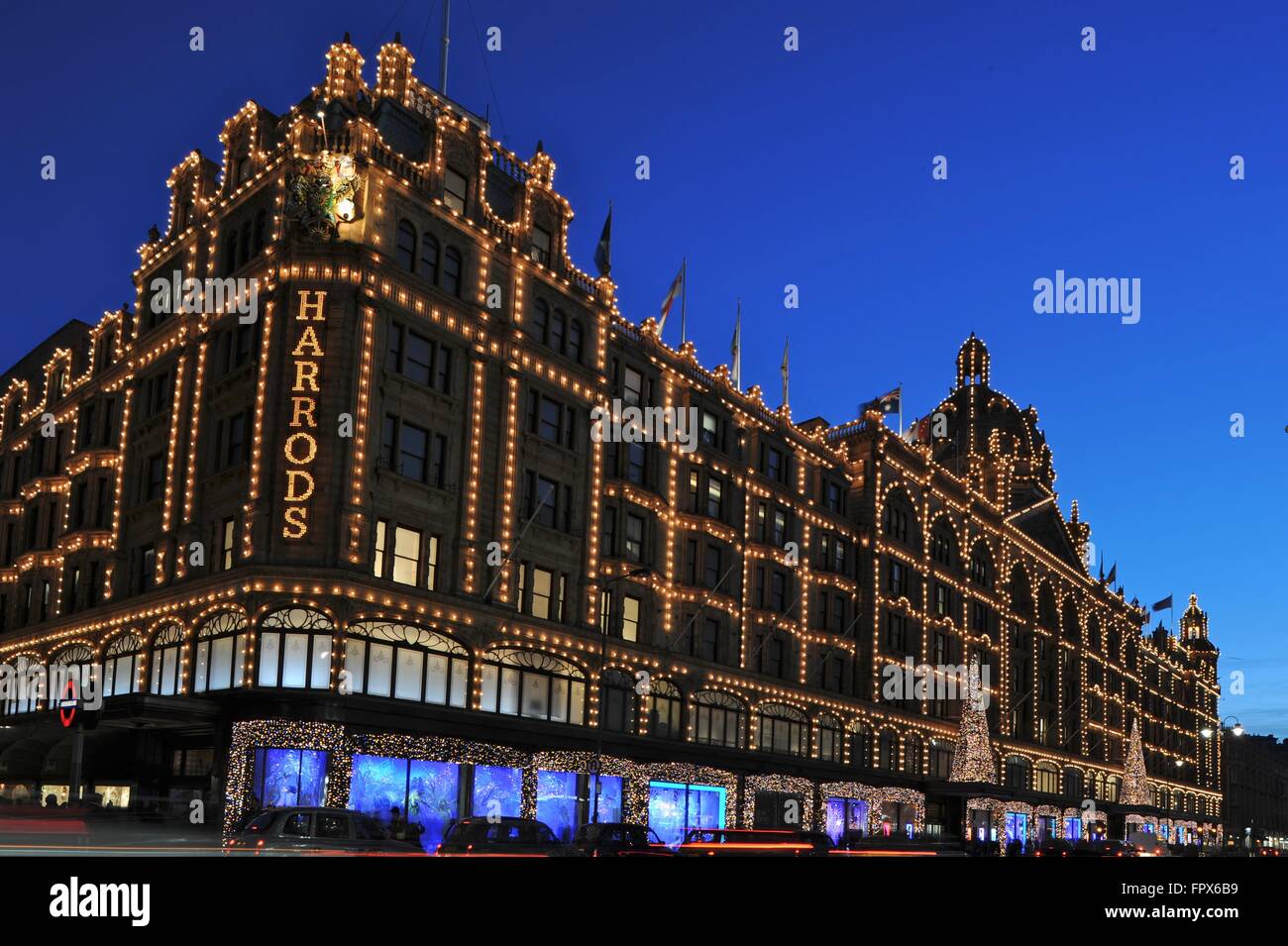 Harrods in Knightsbridge, London UK Stock Photo - Alamy