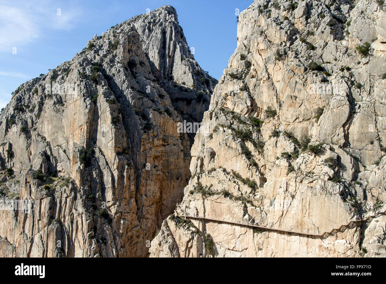 Chorro gorge hi-res stock photography and images - Alamy
