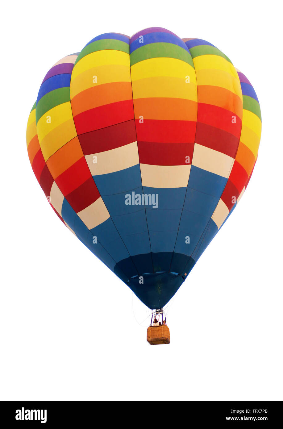 balloon hot air. Isolated on white. with clipping paths Stock Photo - Alamy
