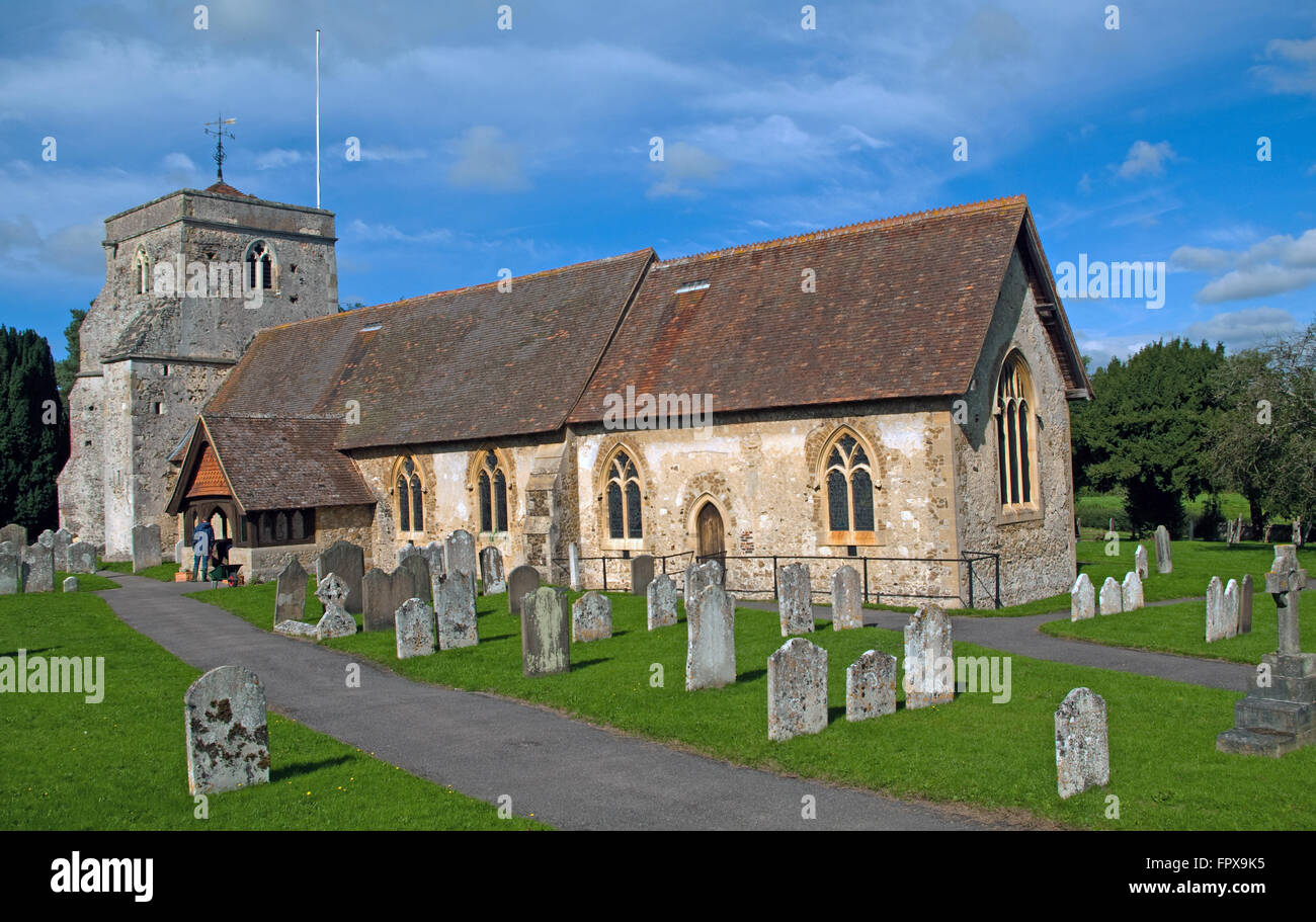 Frensham church hi-res stock photography and images - Alamy