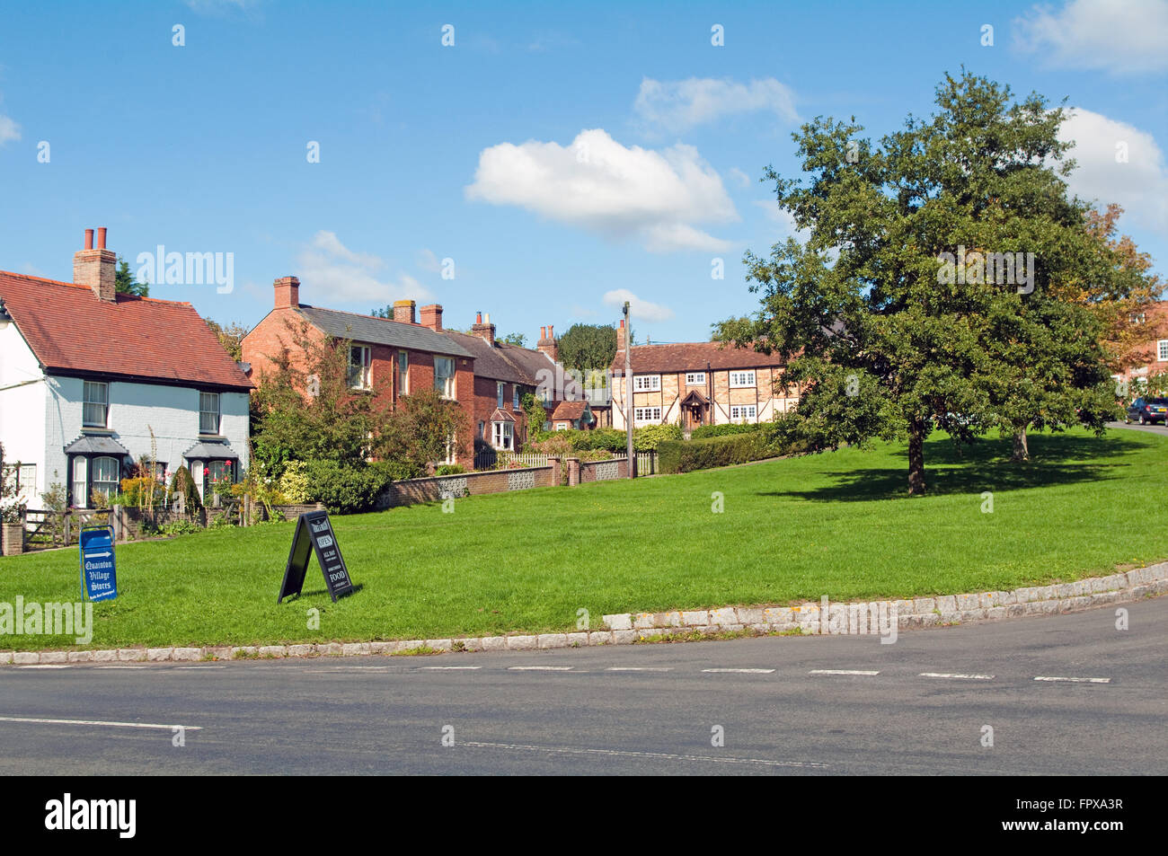 Quainton View of Village, Buckinghamshire Stock Photo - Alamy