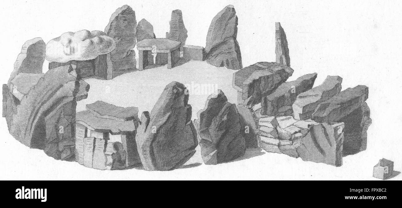 Druids temple hi-res stock photography and images - Alamy