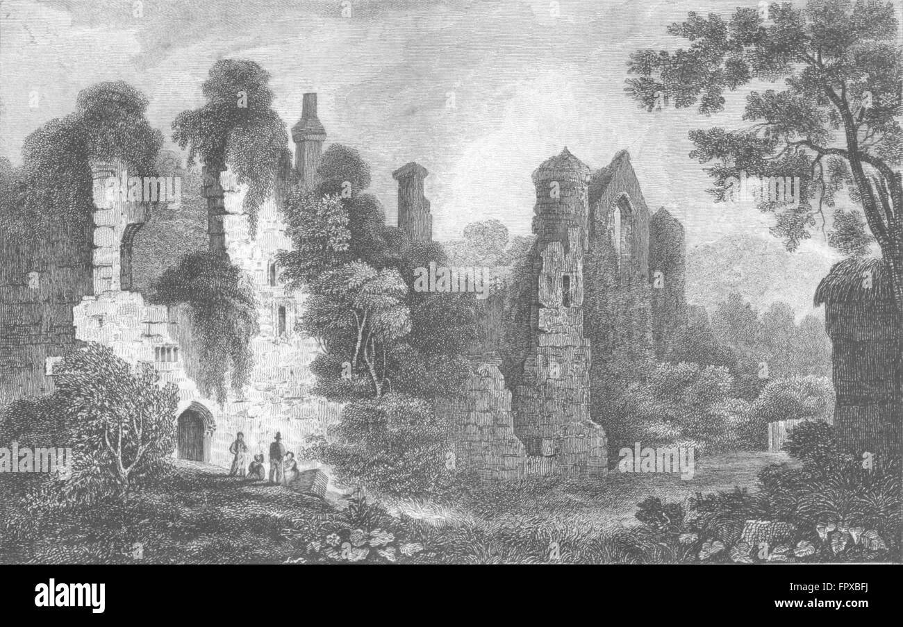 Abbey features Black and White Stock Photos & Images - Alamy